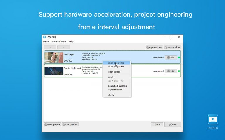 雨伞视频字幕提取-windows版 – 雨伞素材库